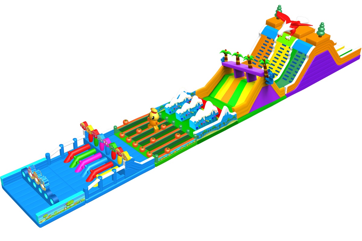 OC069 Giant inflatable obstacle courses inflatable gamesinflatable ...